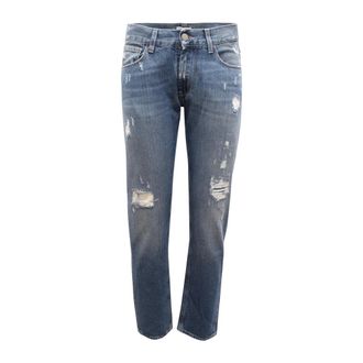 Daniele Alessandrini Italienische Couture Hose Hergestellt in Italien - - Jeans - Herren - Blau - W30