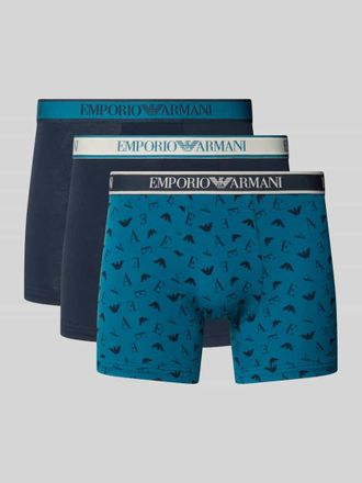 Emporio Armani Slim Fit Trunks aus Baumwoll-Mix