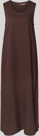 Freequent Midikleid aus Viskose-Leinen-Mix Modell Lavisco