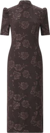 Rotate Rotate Birger Christensen, Femme, Robes, Brun, Taille: 38 FR Gowns