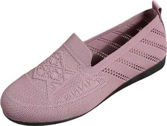 Generic Slip On - Chaussons d&eacute;t&eacute; pour femme - Avec pieds plats et larges - Respirants - Confortables - Orthop&eacute;diques - &Eacute;l&eacute;gantes - L&eacute;g&egrave;res - Chaussures de loi