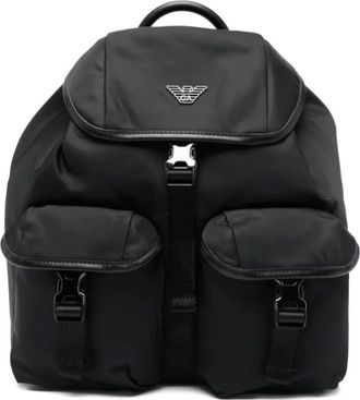 Emporio Armani Homme, Sacs, Noir, Taille: ONE Size Backpack