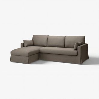 IKEA HYLTARP Bezug 3er-Sofa+R&eacute;camiere links