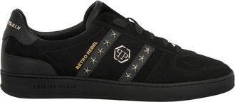 Philipp Plein unisex, Chaussures, Noir, Taille: 41 EU Retro Rebel Low-Top Baskets
