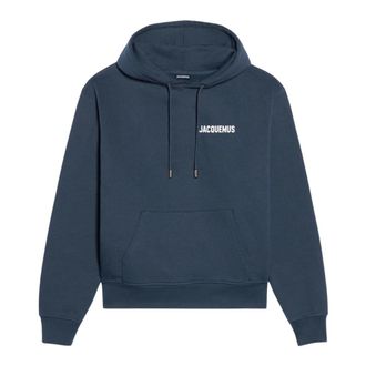 Jacquemus Homme, Sweatshirts et sweats &agrave; capuche, Bleu, Taille: 2XL Le SweaT-shirt