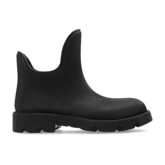 Burberry Femme, Chaussures, Noir, Taille: 39 EU Bottes de pluie courtes Marsh