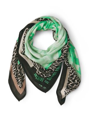 Street One Gemustertes Tuch arcadia green A