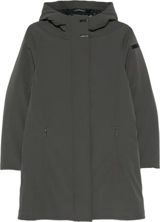 Roberto Ricci Design Mantel mit Kapuze - Grau