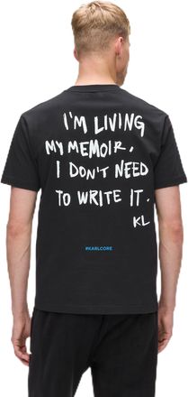 Karl Lagerfeld Regular karlism Tee, Black, S