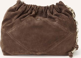 BA&SH Ba&Sh Schultertasche June M braun