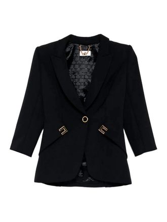 Elisabetta Franchi Veste Casual - Noir