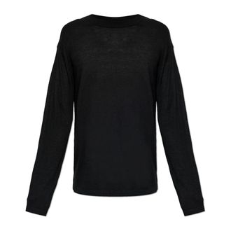 Lisa Yang Nathaniel Sweater - - Knitwear - Herren - Schwarzk - XL