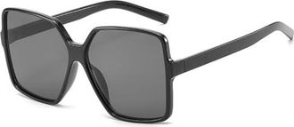 Generic Lunettes De Soleil &Agrave; Monture Large For Hommes Et Femmes, Id&eacute;ales For Les Vacances En Plein Air La Conduite(Black)