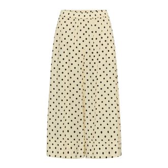 MY ESSENTIAL WARDROBE Femme, Pantalons, Jaune, Taille: 38 FR Wide Pantalons