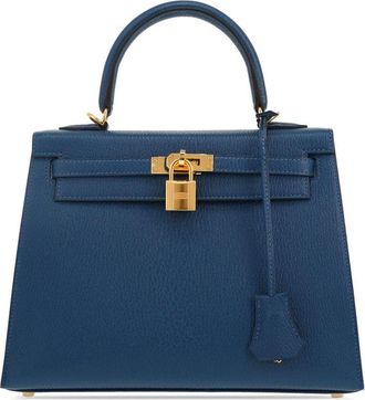 Hermès 2024 Kelly Handtasche - Blau