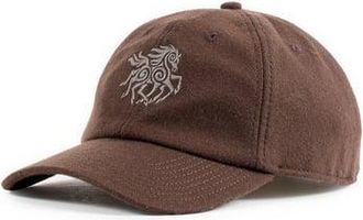 RANRA Casquette &agrave; logo brod&eacute; en laine