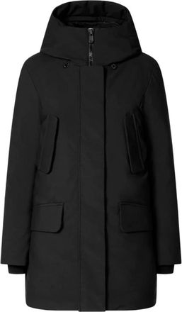 Save The Duck Femme, Manteaux, Noir, Taille: 44 FR Parka Soleil