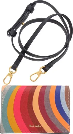 Paul Smith Femme, Accessoires, Multicolore, Taille: ONE Size Porte-monnaie Swirl avec bandouli&egrave;re