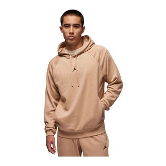 Nike Homme, Sport, Beige, Taille: XL Sweat &agrave; capuche en molleton crois&eacute; Dri-FIT Sport