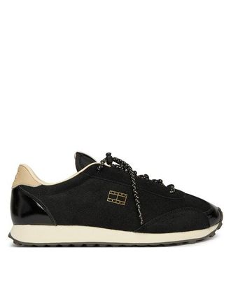 Tommy Jeans Sneakers Tjw Retro Archive Runner Suede EN0EN03125 Schwarz