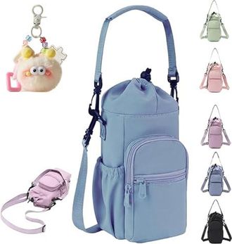 Generic Sac &agrave; bandouli&egrave;re pour bouteille deau, le compagnon ultime en plein air, sac &agrave; bandouli&egrave;re pour bouteille deau, sac &agrave; bandouli&egrave;re pour randonn&eacute;e, camp