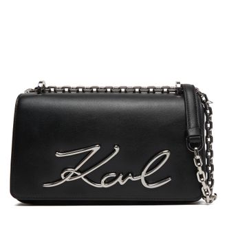 Karl Lagerfeld Handtasche KARL LAGERFELD B1W30046 Schwarz