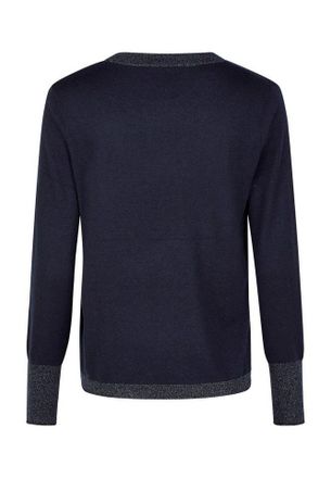 Marc Aurel Strickpullover mit Strassmotiv