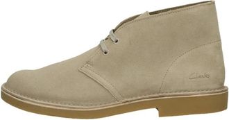 Clarks Homme, Chaussures, Beige, Taille: 43 1/2 EU Desert Bt Evo Chaussures &agrave; lacets Hoog