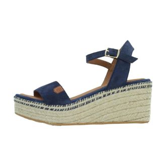 POPA Femme, Chaussures, Bleu, Taille: 38 EU Arambol Low Wedge