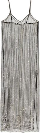 Gestuz Femme, Robes, Gris, Taille: 36 FR Robe Gzsiba