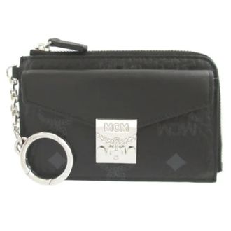 MCM Pre-owned Plastique petite-maroquinerie - Femme - Pre-owned - Noir - Taille: ONE Size