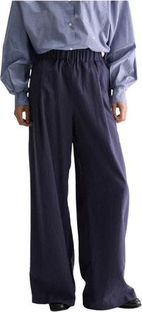 Bellerose Femme, Pantalons, Bleu, Taille: 40 FR Vespa Wide Pantalons