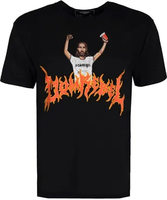 DOMREBEL Domrebel - T-shirt Party Box - Homme - Tops - Noir - Taille: L