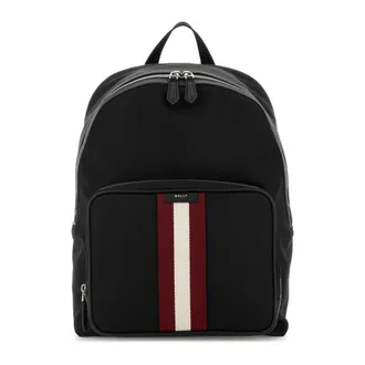 Bally Canvas Rucksack - - Bags - Herren - Schwarzk - ONE SIZE