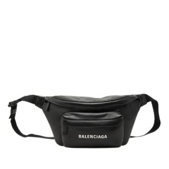 Balenciaga Sac banane en cuir Pre-owned Everyday - Homme - Pre-owned - Noir - Taille: ONE Size