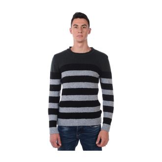 Daniele Alessandrini Homme, Pulls, Gris, Taille: S Meridian Pull-over Sweater
