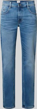 Mustang Jeans Slim Fit Jeans mit Label-Patch Modell Oregon Slim K