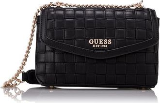 Guess sac &agrave; &eacute;paule bandouli&egrave;re Sandy Convertible Xbody Flap Bag Black noir