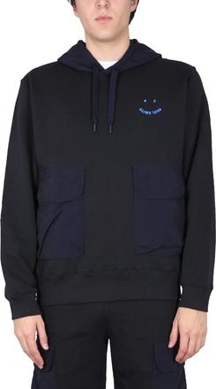 Paul Smith Herren, Sweatshirts & Hoodies, Blau, MGr&ouml;&szlig;e