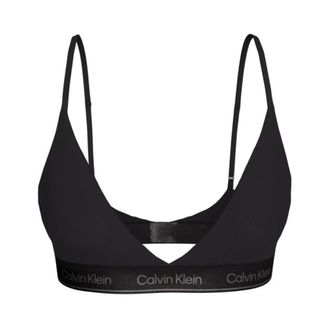 Calvin Klein Femme, Sous-v&ecirc;tements, Noir, Taille: 40 FR Lightly Lined Triangle