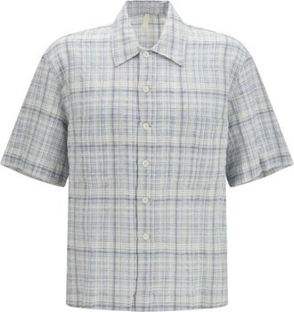 Sunflower Chemise &agrave; manches courtes Adam - Homme - Chemises - Bleu - Taille: XL