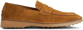 Tod's Tods Loafer - Slip-On Loafers With Gommino Sole In Caramel Brown - Gr. 10 - in Braun - f&uuml;r Damen