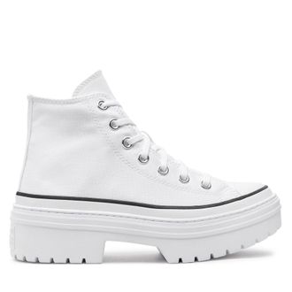 Converse Sneakers aus Stoff Converse Chuck Taylor All Star Lugged Heel Platform A10364C Wei&szlig;