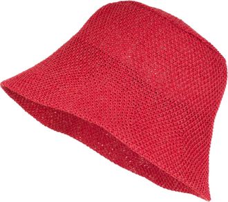 styleBREAKER Hut Fischerhut aus Papierstroh - Knautschhut