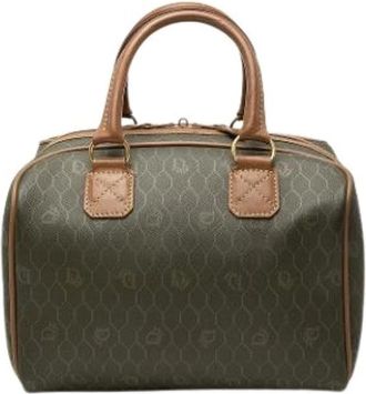 Dior Sac Boston Pre-owned - Femme - Pre-owned - Brun - Taille: ONE Size