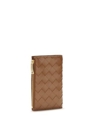 Bottega Veneta Womens Wallet Lambskin Tannin-Gold Tannin Gold & Purses