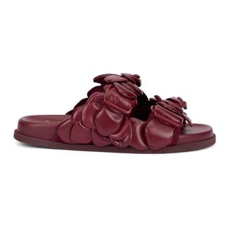 Valentino Garavani Ledersandale - - Shoes - Damen - Rot - 36 EU