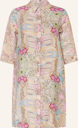 (The Mercer) N.Y. (The Mercer) N.Y. Hemdblusenkleid Aus Leinen Mit 3/4-Arm gelb