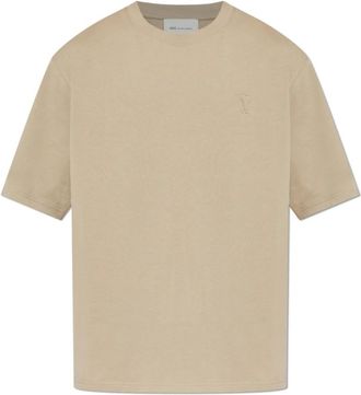 Ami Homme, Tops, Beige, Taille: 3XL T-shirt Oversize