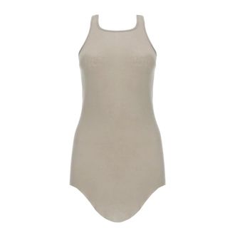 Rick Owens Basic Tank - Femme - Tops - Gris - Taille: 38 FR